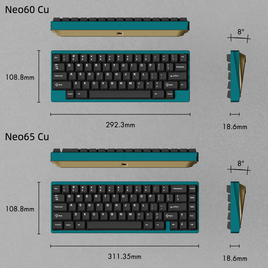 [PREORDER] NEO65 CU MECHANICAL KEYBOARD – ELOQUENT CLICKS